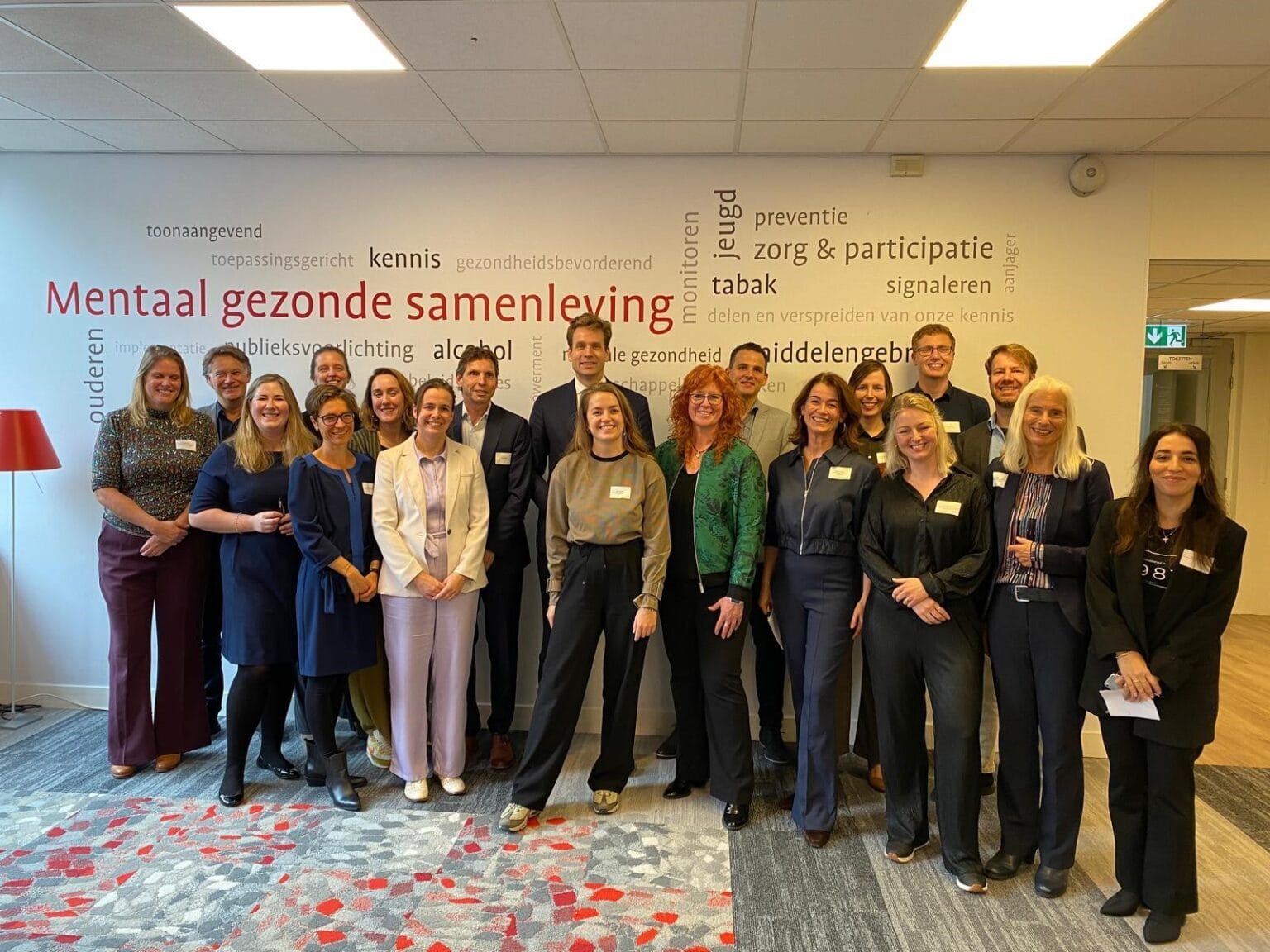 Staatssecretaris Karremans op bezoek bij het Trimbos-instituut - Trimbos-instituut